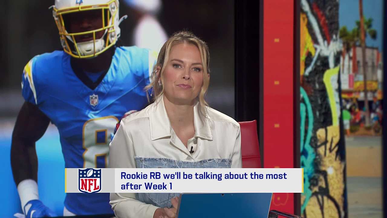 Rookie running back we'll be talking about the most after Week 1 | 'GMFB'