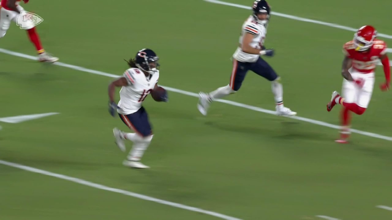 Chicago Bears wide receiver Velus Jones Jr.'s best plays from 122-yard ...