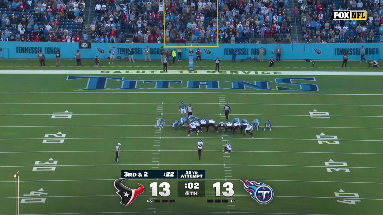 Kicker Matthew Wright's 35-yard FG gets Houston Texans to .500 record ...