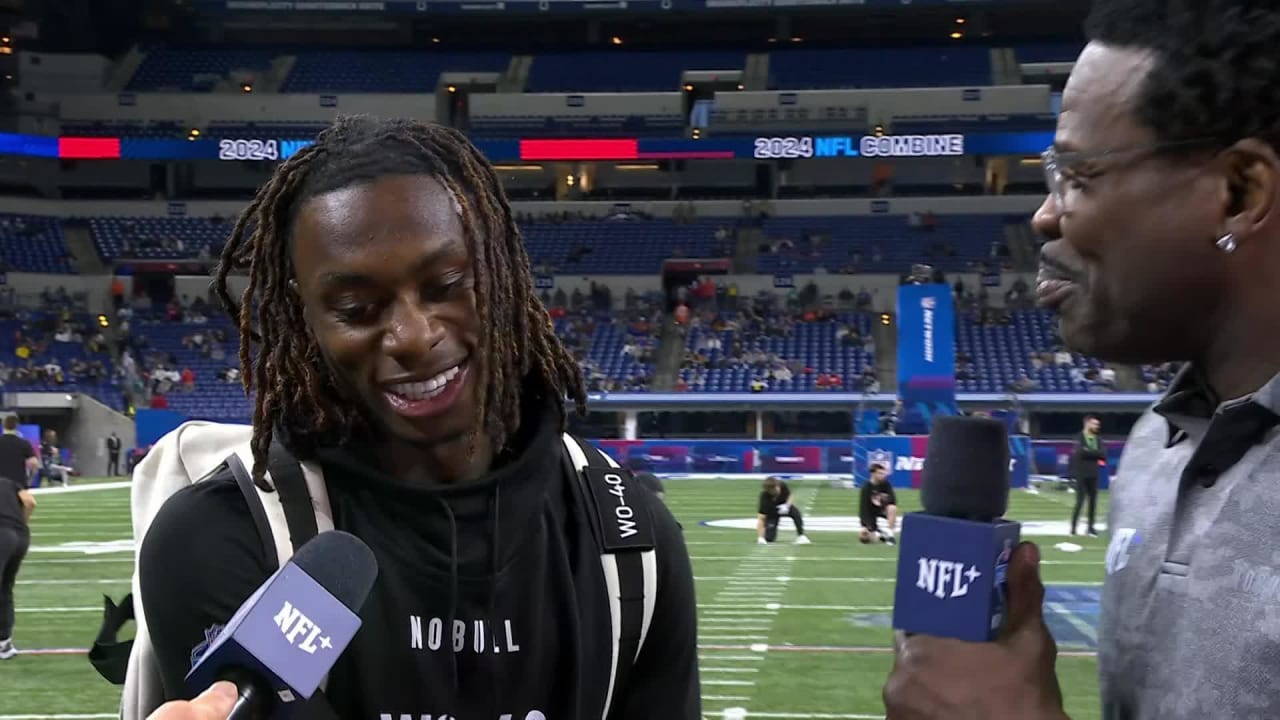 Wide receiver Xavier Worthy details his 2024 NFL Scouting Combine ...