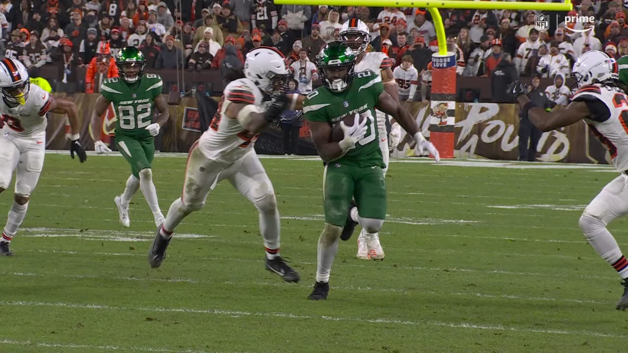 New York Jets running back Breece Hall's best plays from 126-yard game ...