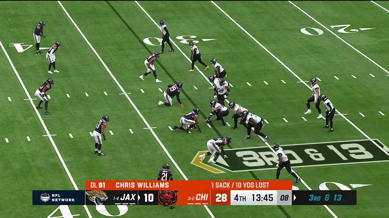 Chicago Bears safety Josh Blackwell's first NFL interception occurs in ...