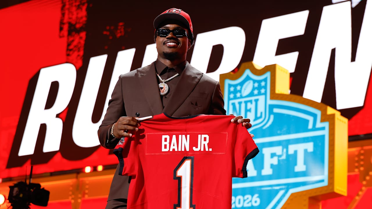 2026 NFL Draft: Buccaneers pick Miami LB Rueben Bain Jr. with No. 15 ...