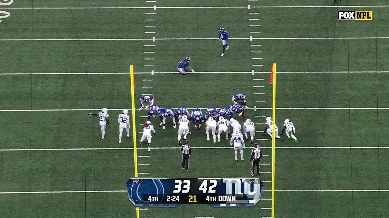 New York Giants kicker Graham Gano's 30-yard field goal grows Giants ...