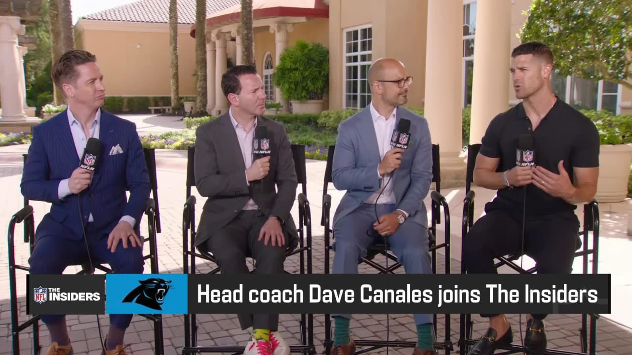 Carolina Panthers head coach Dave Canales joins 'The Insiders' for ...
