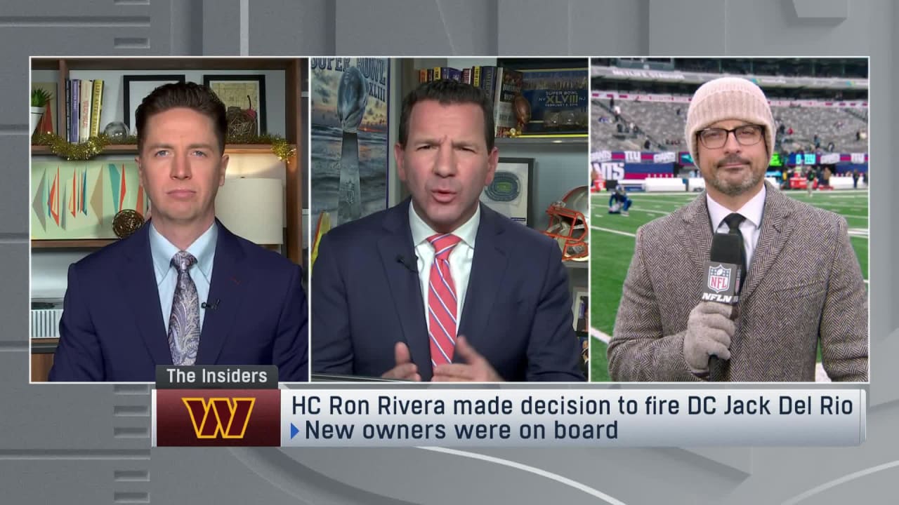 NFL Insiders Ian Rapoport: HC Ron Rivera made decision to fire DC Jack ...
