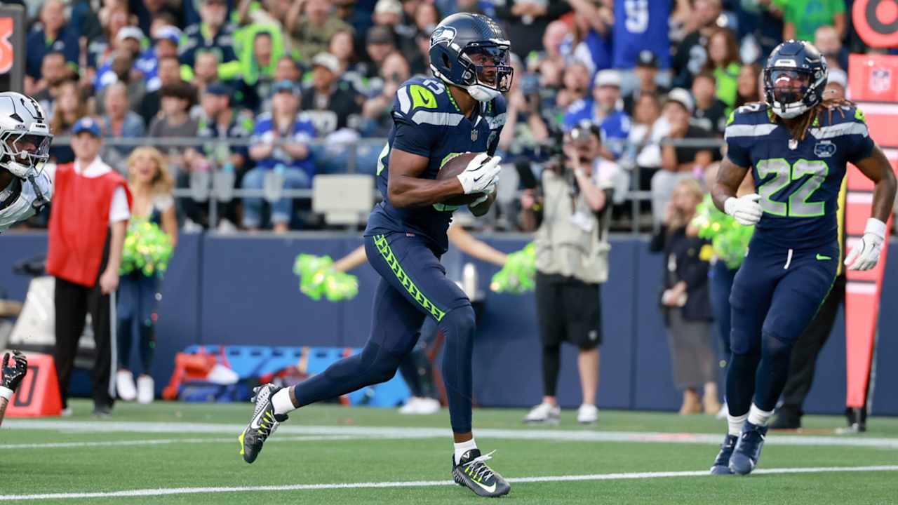 Tory Horton hype train builds steam with TD in Seahawks rookie WR's ...