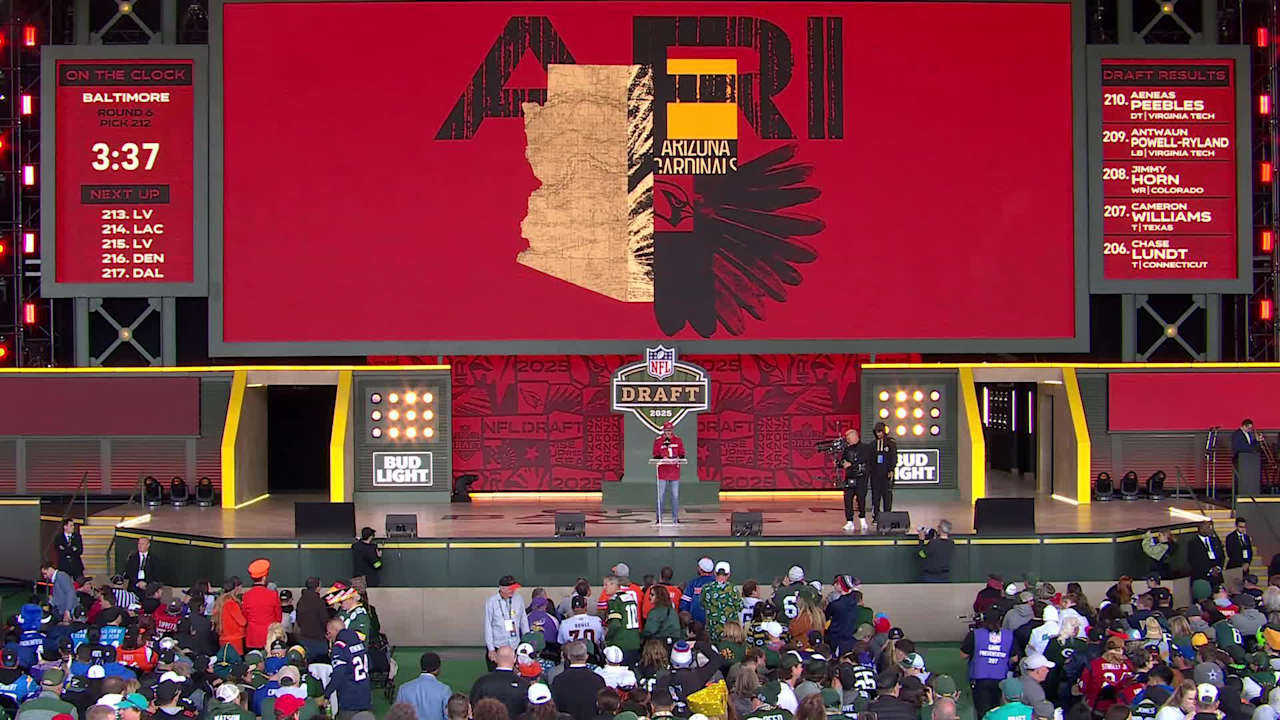 Cardinals select offensive guard Hayden Conner with No. 211 pick in ...