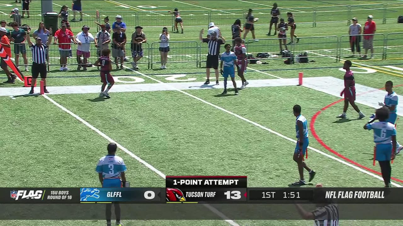 Tuscon Turf wide receiver Sean MJ Roebuck's fifth catch puts Tuscon up ...