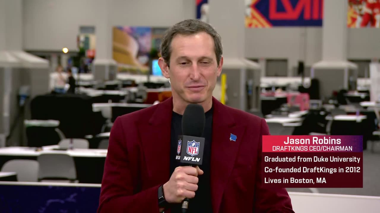 DraftKings CEO Jason Robins joins 'Super Bowl Live' to talk Super Bowl ...