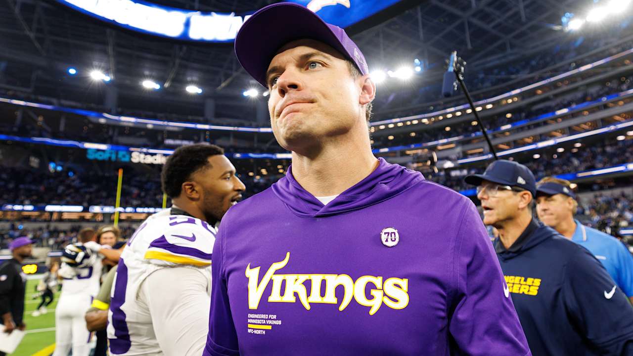 Kevin O'Connell shoulders blame for Vikings' blowout loss to Chargers ...