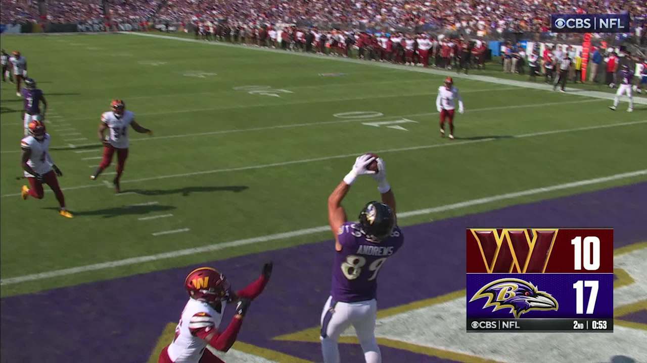 Baltimore Ravens tight end Mark Andrews' 41st career TD catch ties Todd ...