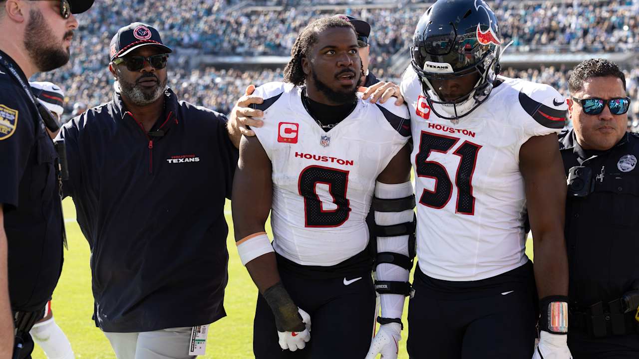 Texans OLB Azeez Al-Shaair suspended three games for illegal hit on ...