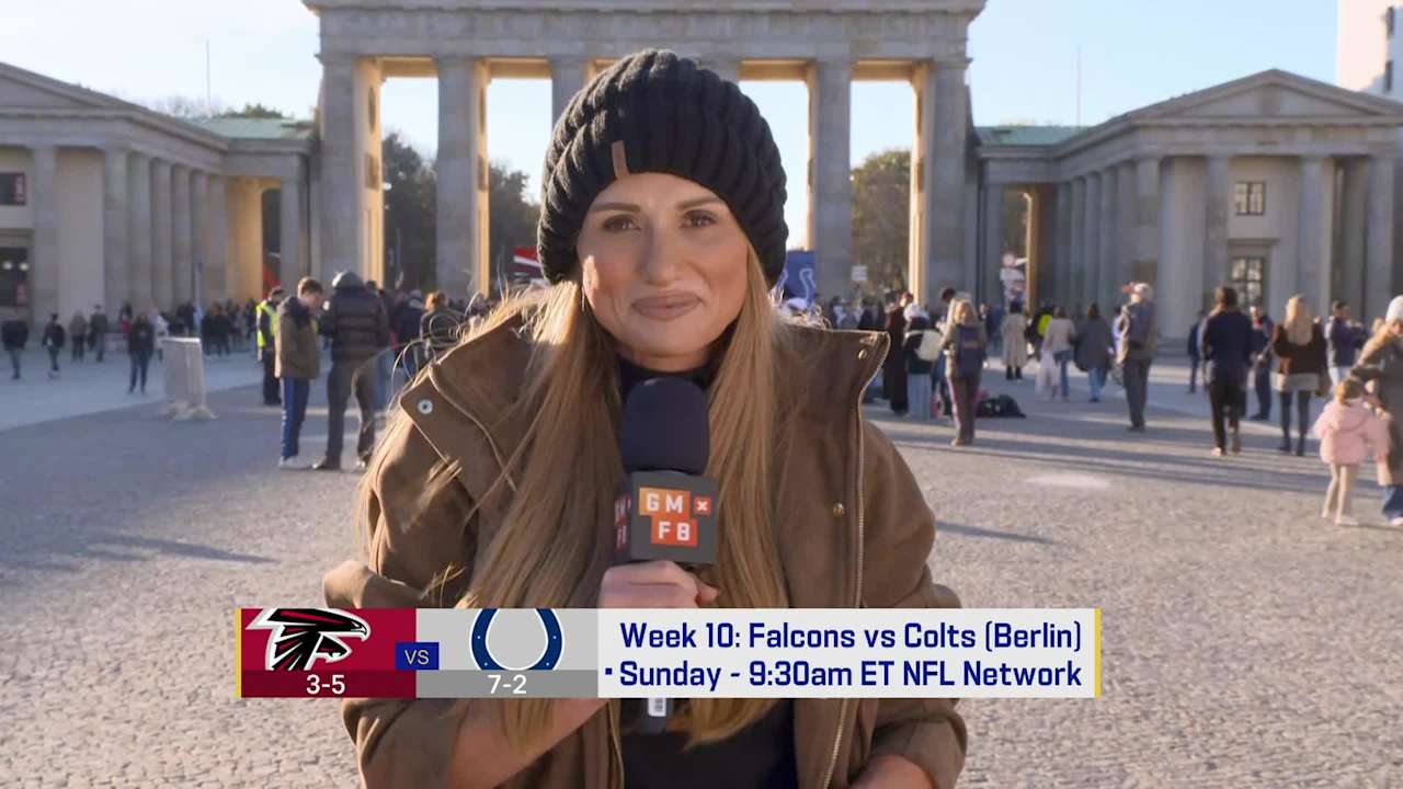 NFL Network's Jane Slater delivers Atlanta Falcons-Indianapolis Colts ...
