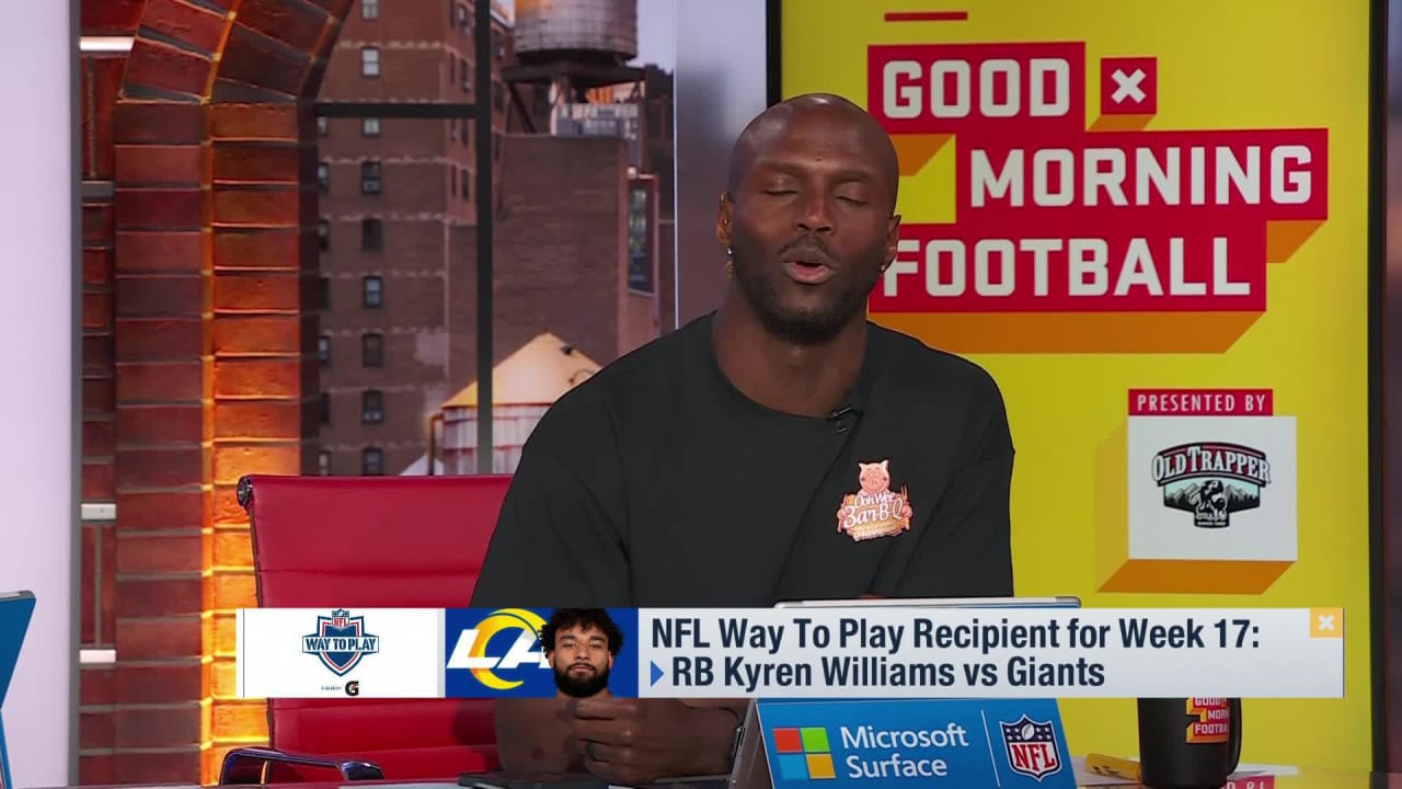 Los Angeles Rams running back Kyren Williams is the NFL's Week 17 'Way ...