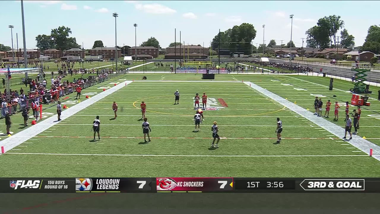 KC Shockers quarterback Gage Burgess crossbody throw hits wide receiver ...