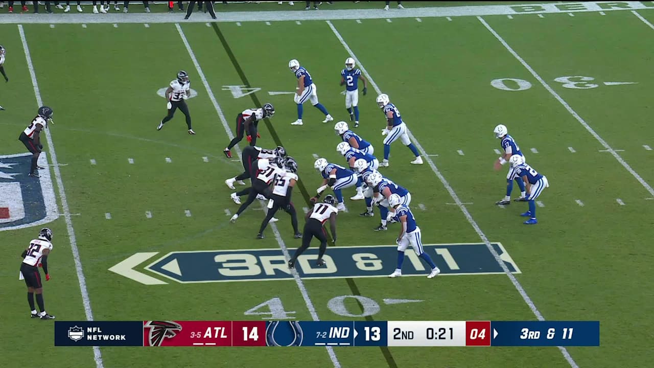 Atlanta Falcons safety Jessie Bates III snags an interception vs ...