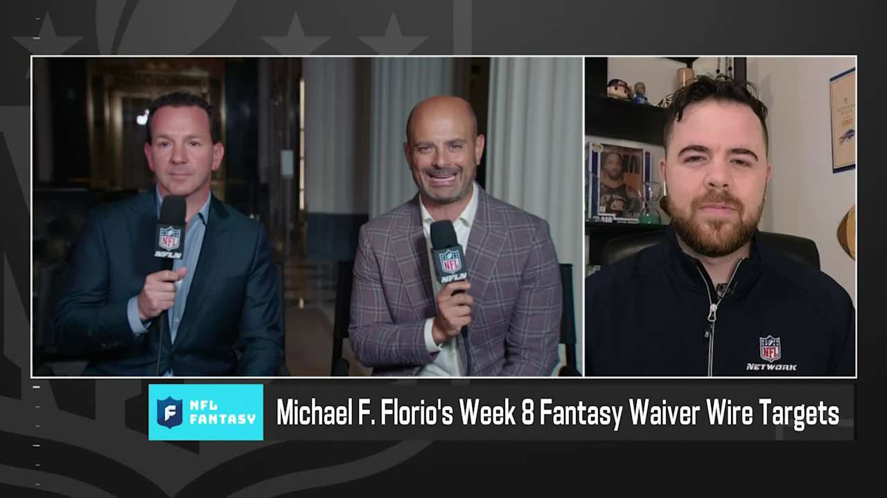 NFL Fantasy Analyst Michael F. Florio's Week 8 fantasy waiver wire targets | 'The Insiders'