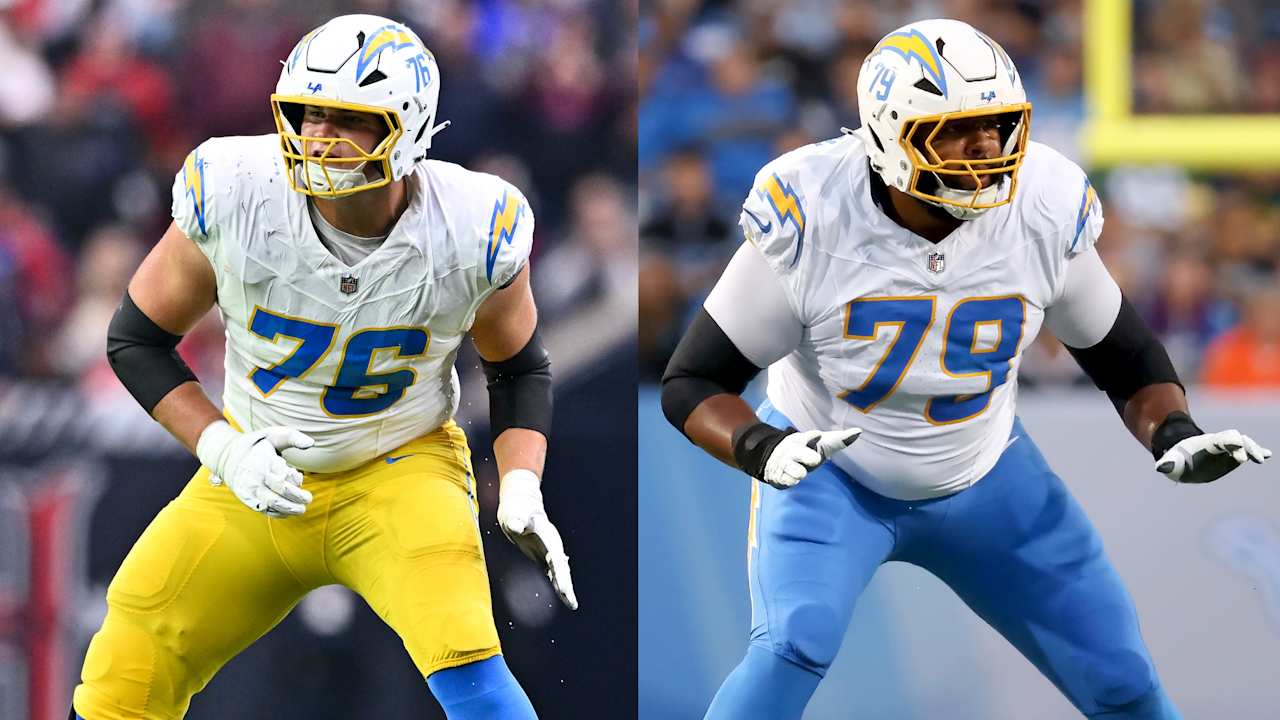 Jim Harbaugh says Chargers will move Joe Alt to LT following Rashawn ...