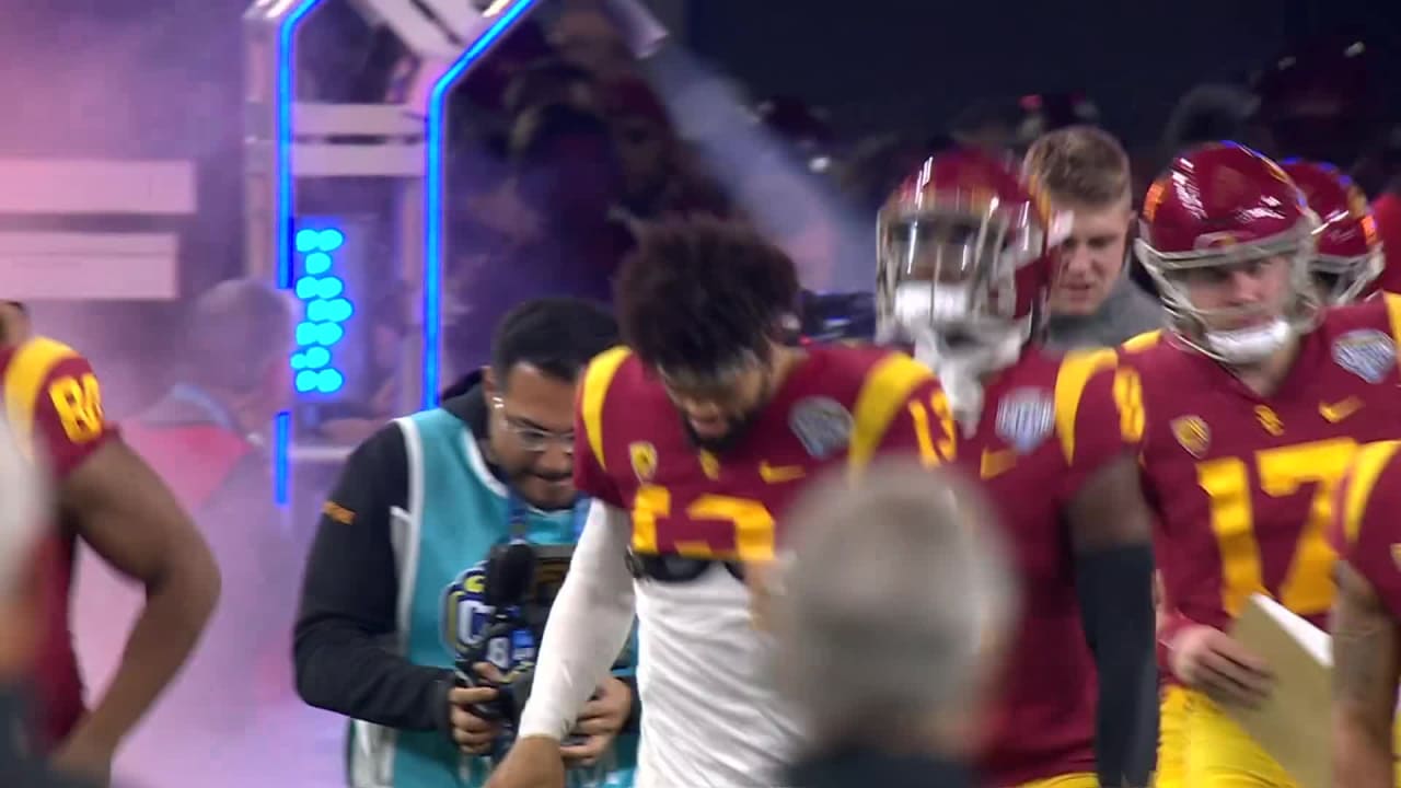 Breaking down quarterback Caleb Williams' college highlights | 2024 NFL ...