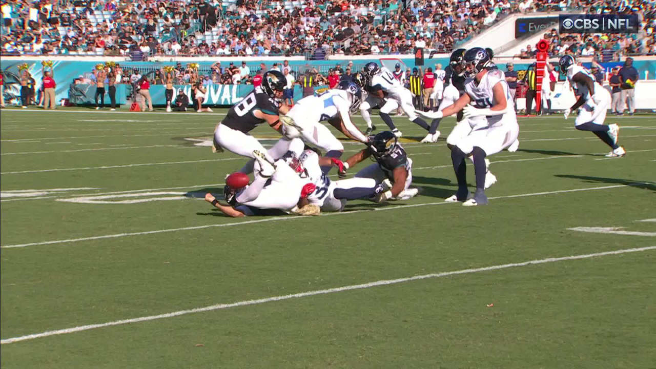 Jacksonville Jaguars long snapper Ross Matiscik forces a momentum ...
