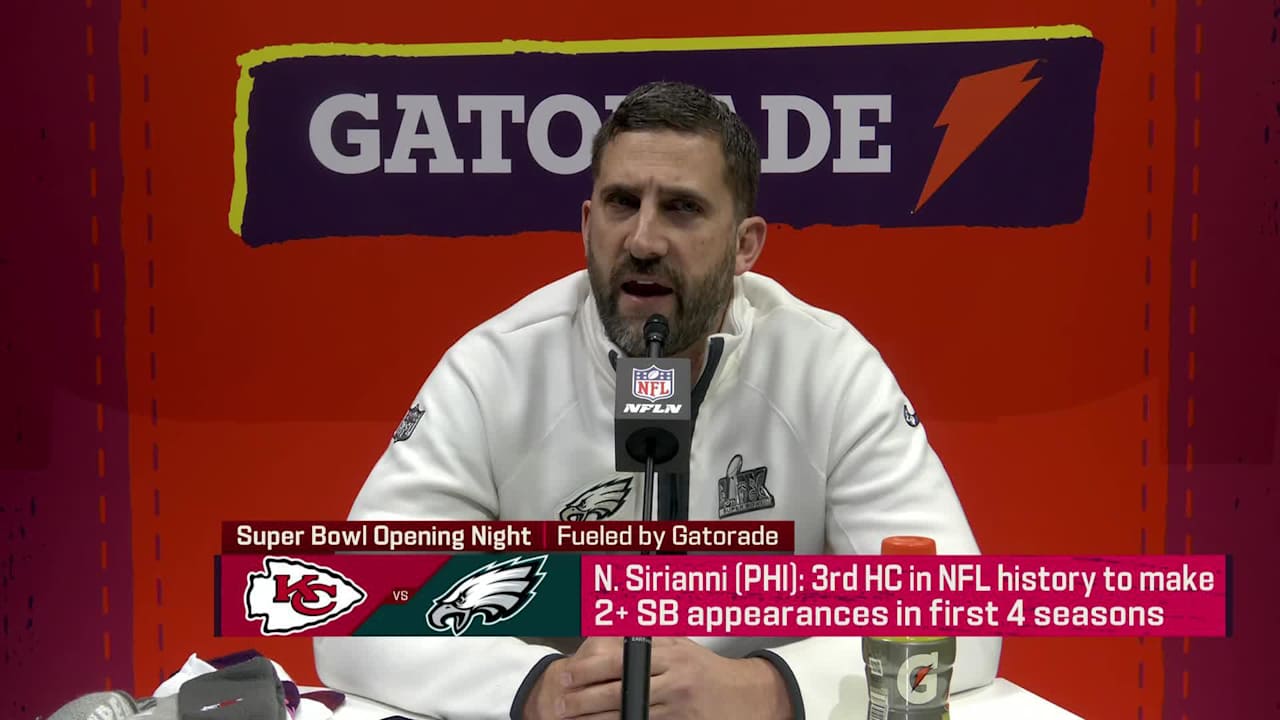 Philadelphia Eagles head coach Nick Sirianni: 'Teams' win championships ...