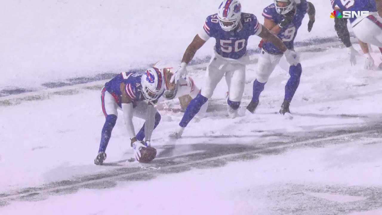 Buffalo Bills safety Taylor Rapp forces San Francisco 49ers fullback ...