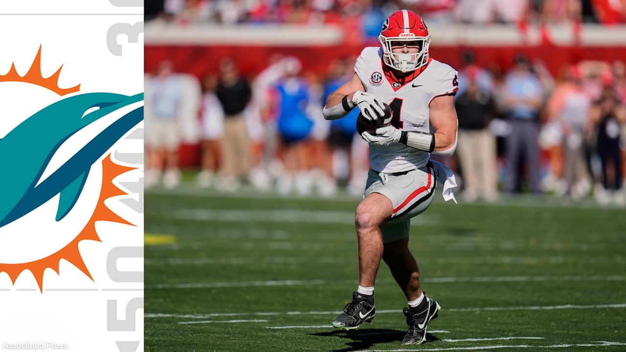 Five-round 2026 NFL mock draft: Dolphins snag RB, TE with league-high ...