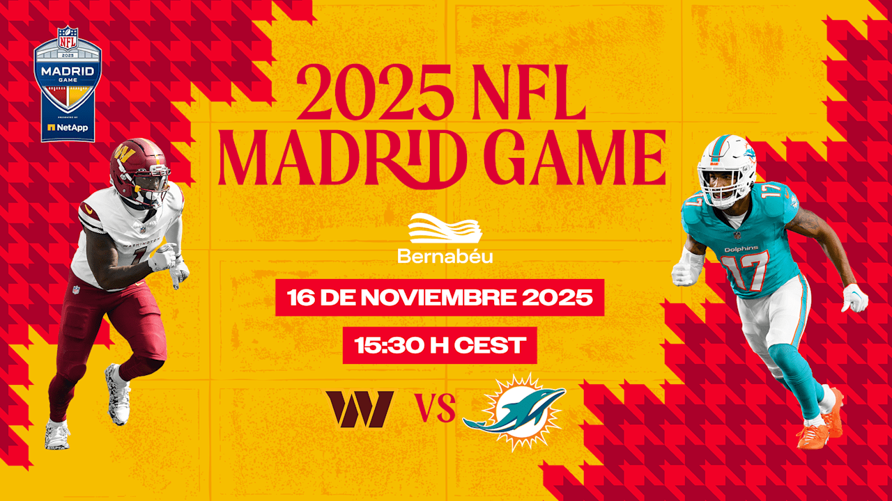 NFL Madrid Game 2025: Dónde ver, oír y seguir el partido
