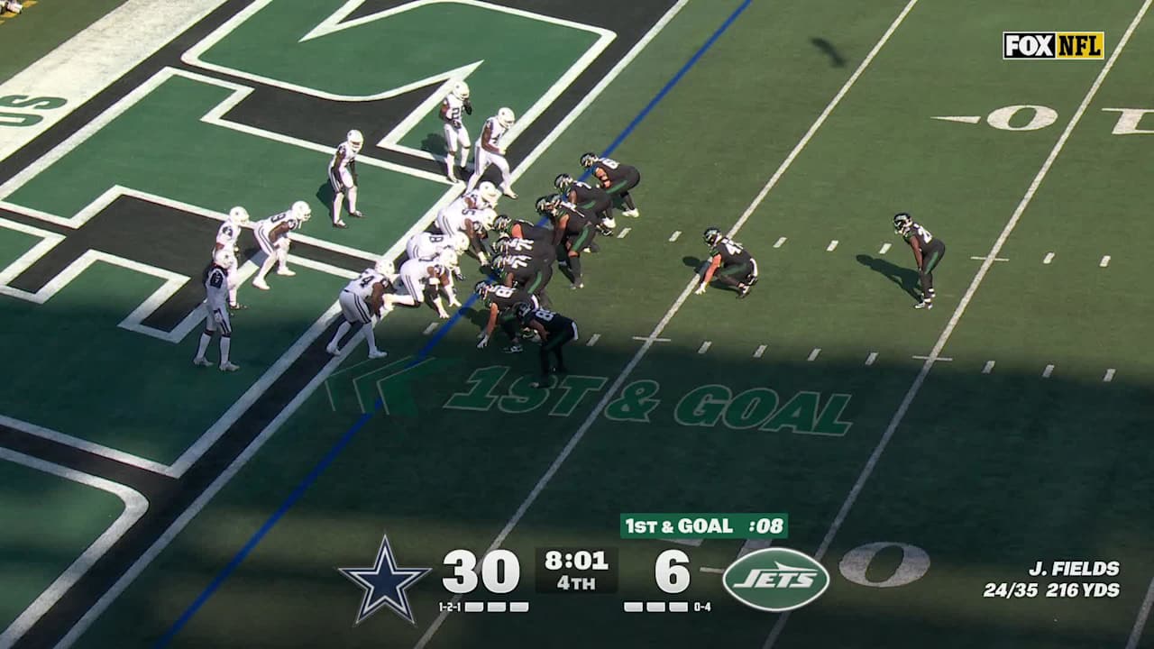 Fullback Andrew Beck's first catch as a New York Jet goes for a TD vs ...