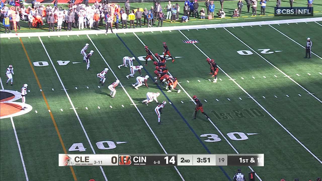 Can't-Miss Play: Cincinnati Bengals quarterback Joe Burrow's ad-libbed ...