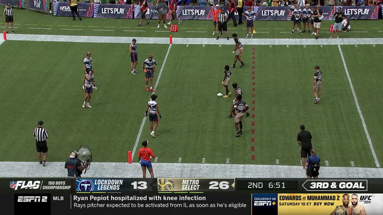 Metro Select quarterback Eli Frye finds receiver Daniel Berry for ...