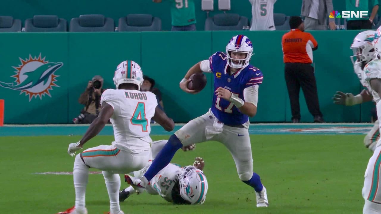 Buffalo Bills quarterback Josh Allen takes matters into his own hands ...