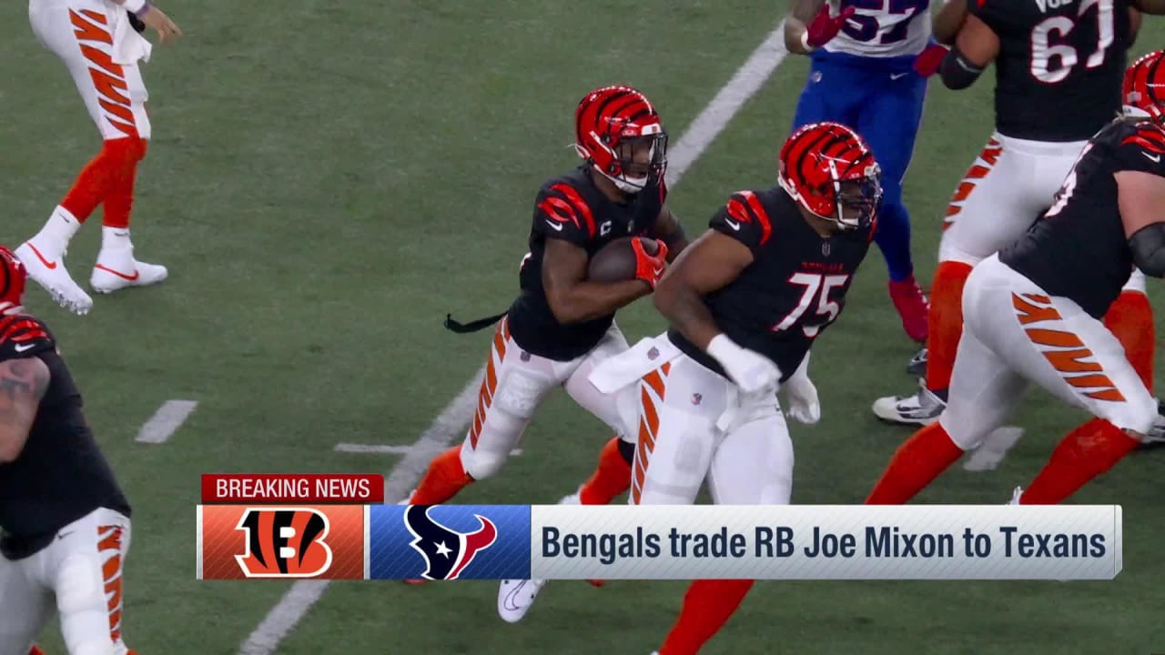 NFL Network Insider Ian Rapoport: Cincinnati Bengals trade RB Joe Mixon to Houston Texans