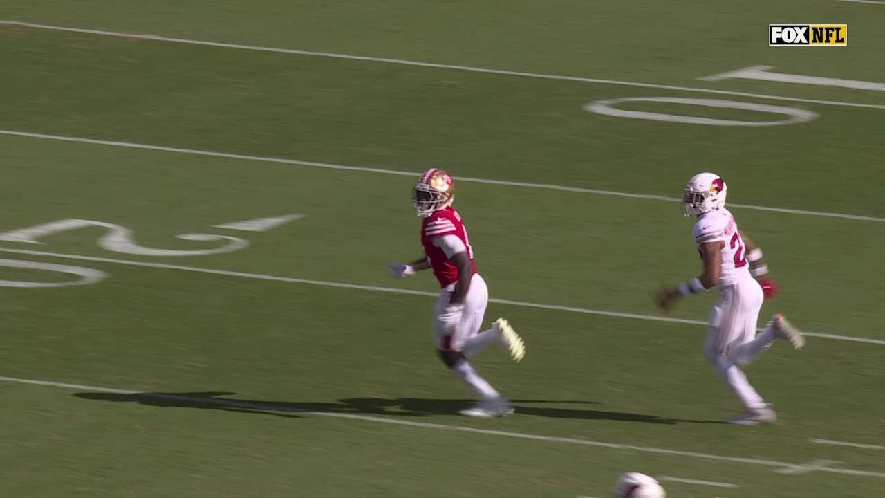 San Francisco 49ers wide receiver Brandon Aiyuk's eighth catch vs ...