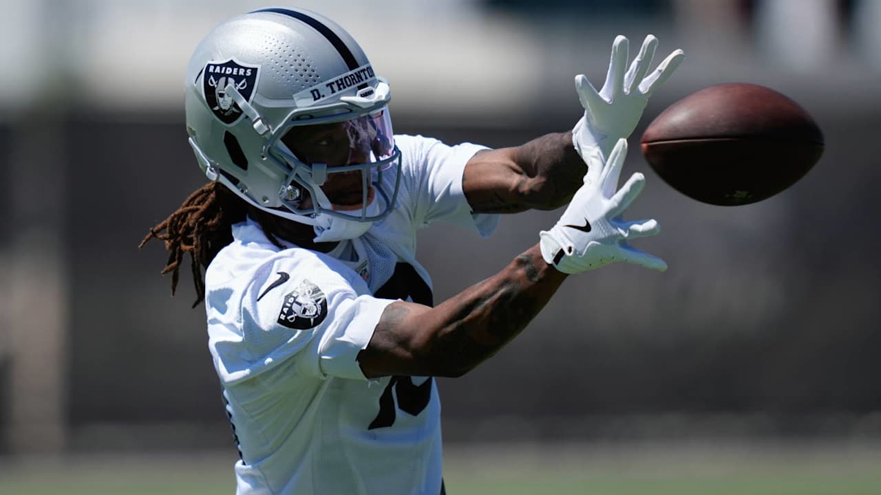 Raiders WR Dont'e Thornton brings 'unique' potential with size, speed ...