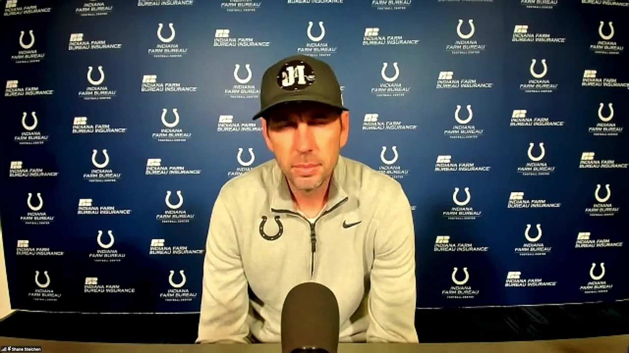 Indianapolis Colts head coach Shane Steichen on playing the Kansas City ...