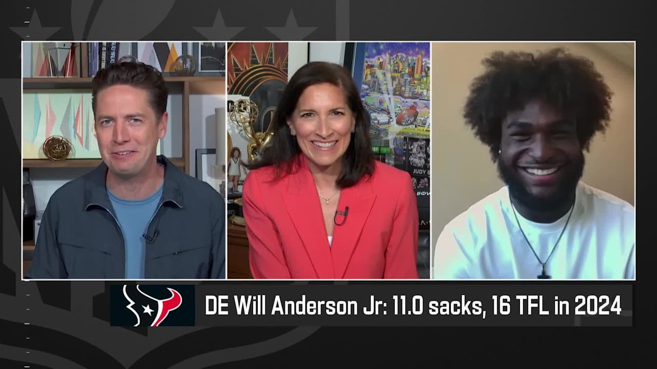 Houston Texans defensive end Will Anderson joins 'The Insiders' for ...