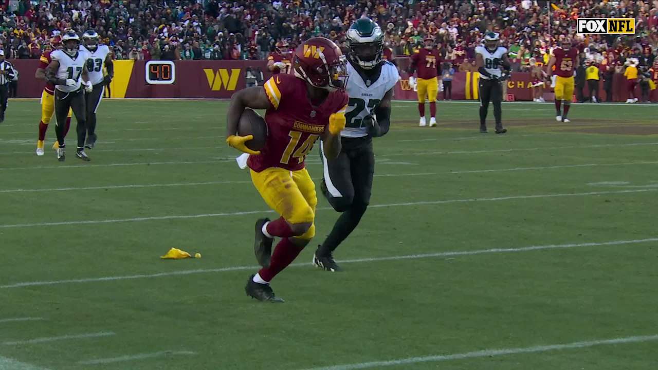 Washington Commanders wide receiver Olamide Zaccheaus' best plays from ...
