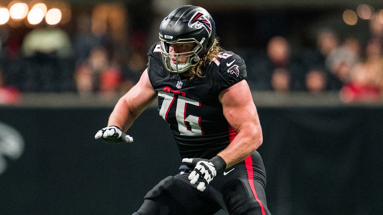Falcons RT Kaleb McGary retires after seven seasons in NFL; Atlanta ...