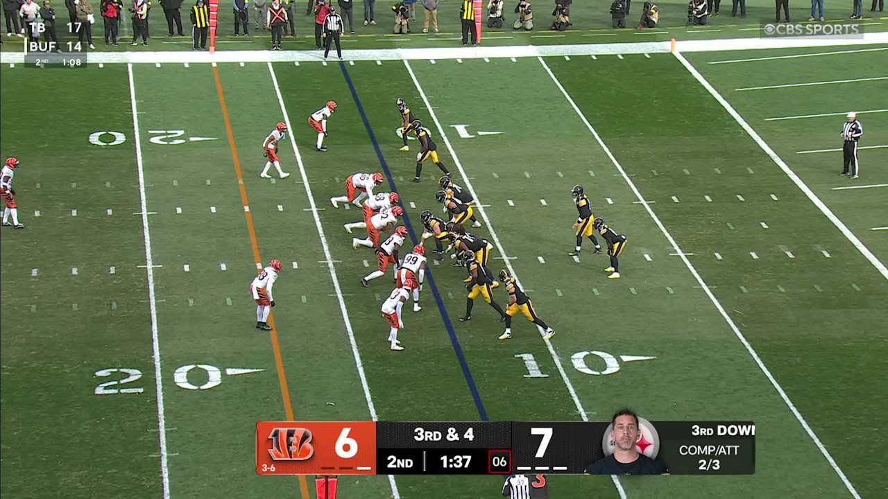 Pittsburgh Steelers quarterback Aaron Rodgers turns back the clock with ...