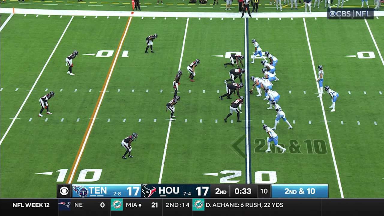 Houston Texans defensive end Will Anderson Jr.'s blind-side sack of ...