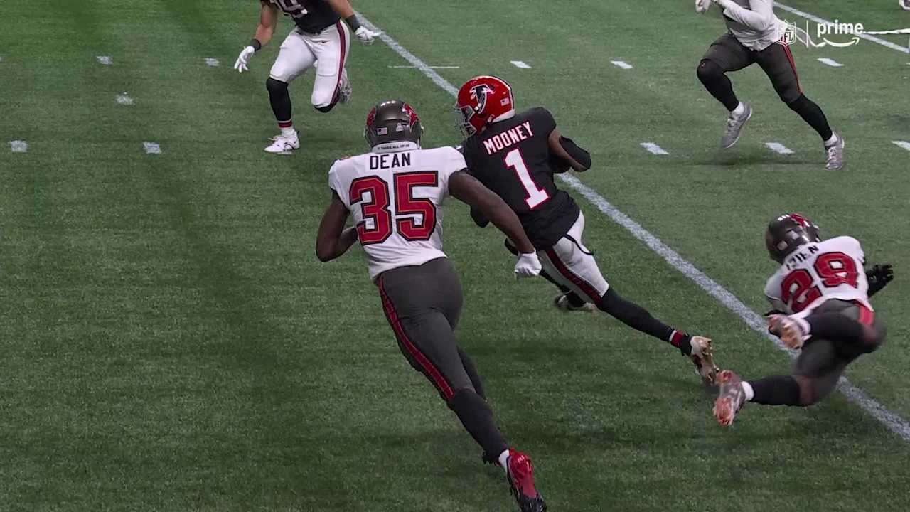 Atlanta Falcons wide receiver Darnell Mooney's second touchdown of ...