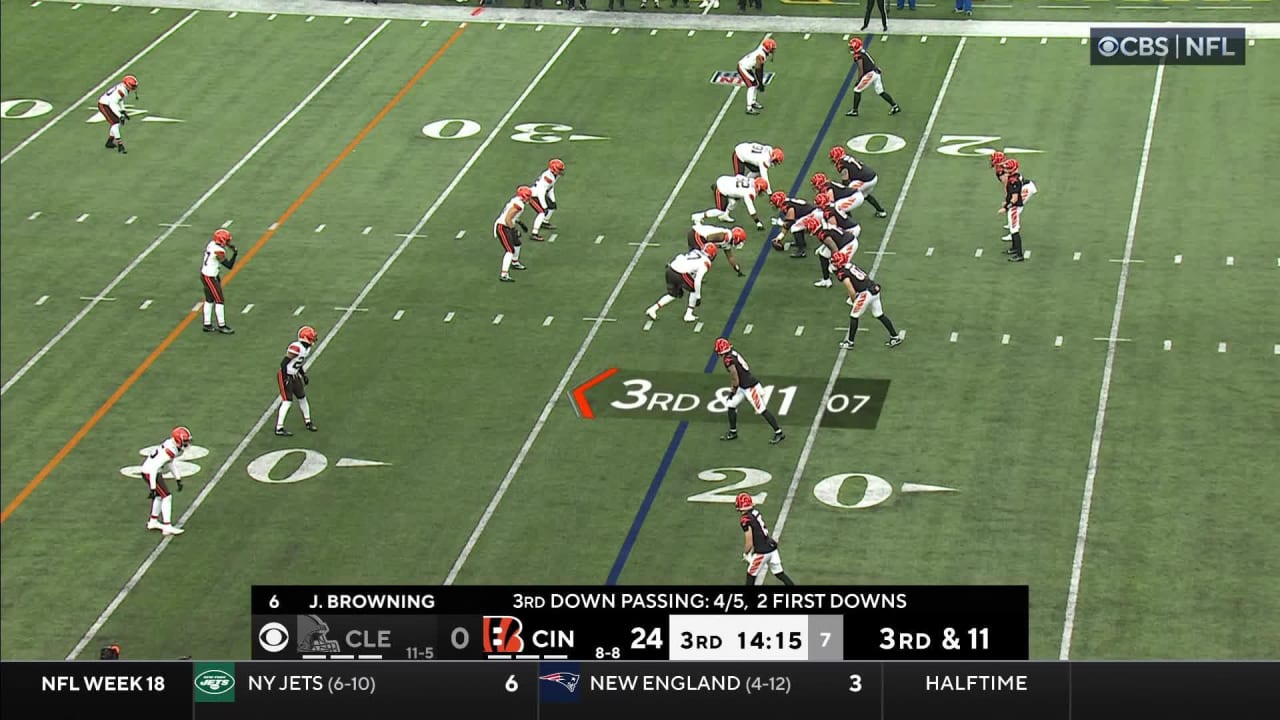 Cleveland Browns linebacker Isaiah McGuire's first NFL sack comes via ...