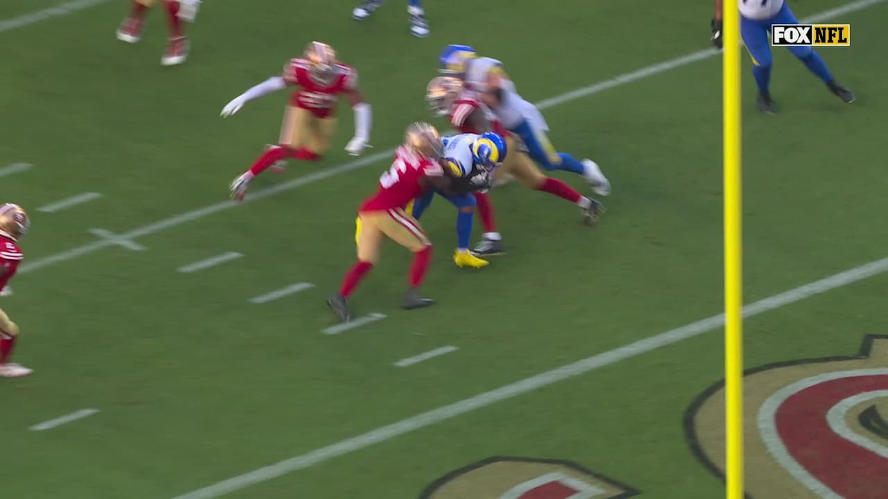 Los Angeles Rams running back Kyren Williams' second touchdown run of ...