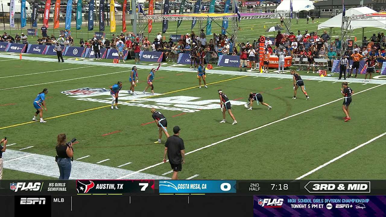 Texas Fury Texans wide receiver Emery Beckett's catch on a double-pass ...