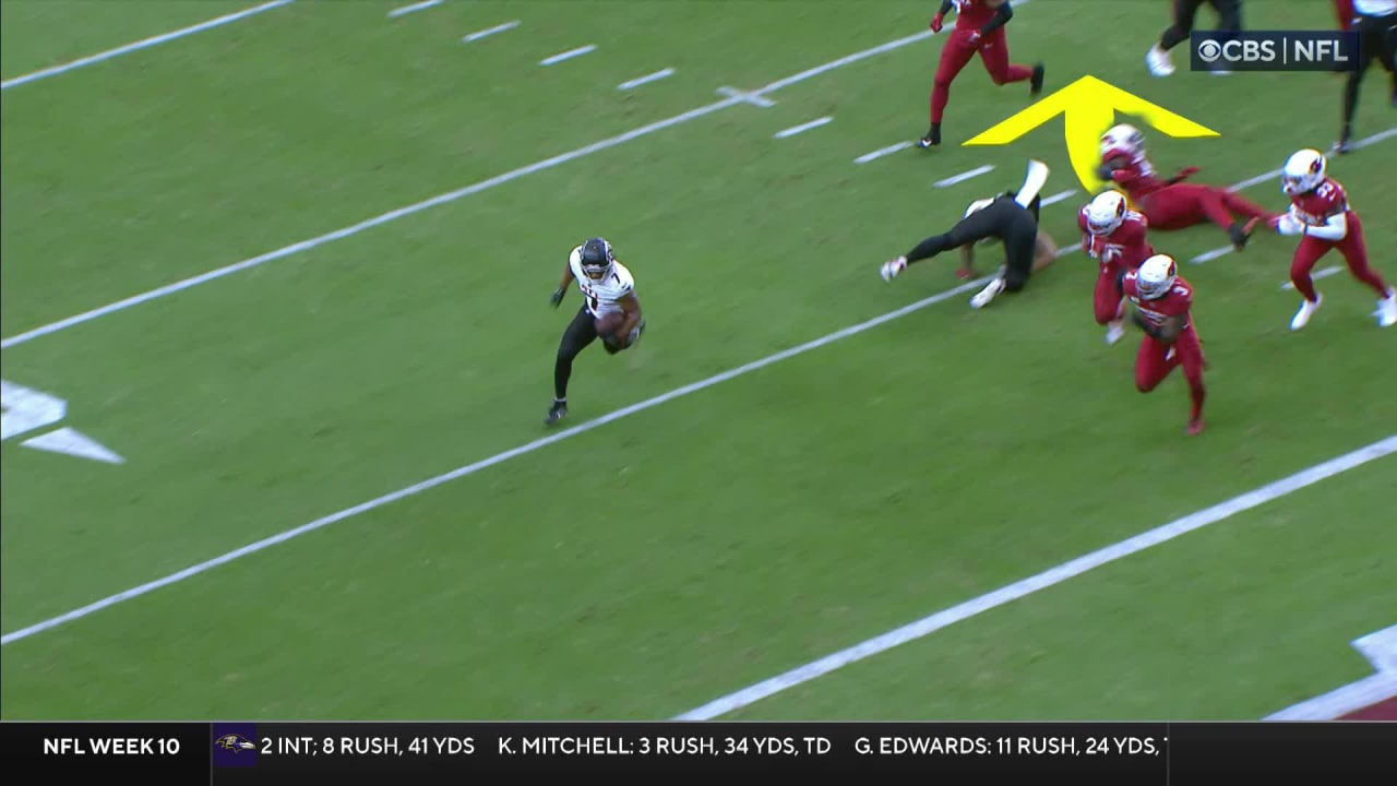 Atlanta Falcons rookie running back Bijan Robinson scores his second rush touchdown over his ...