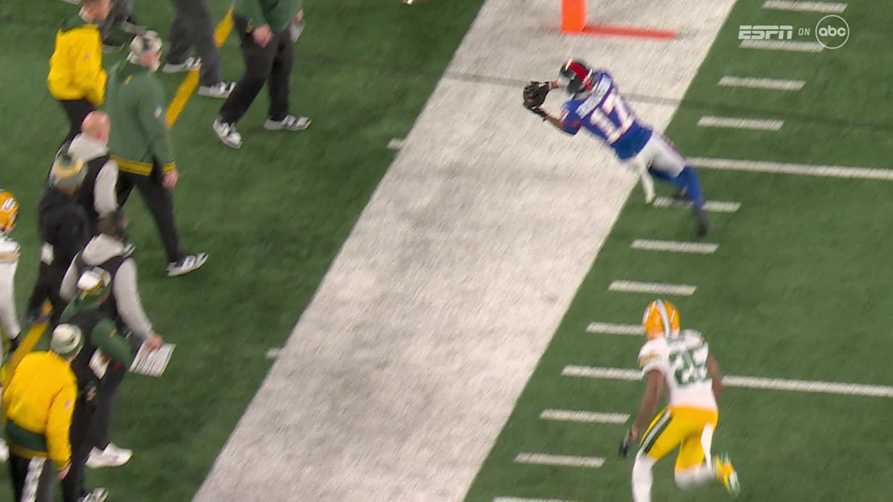 New York Giants wide receiver Wan'Dale Robinson channels Santonio ...