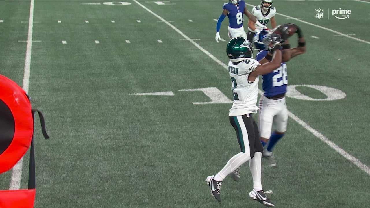 Can't-Miss Play: 68-yard interception return! New York Giants ...