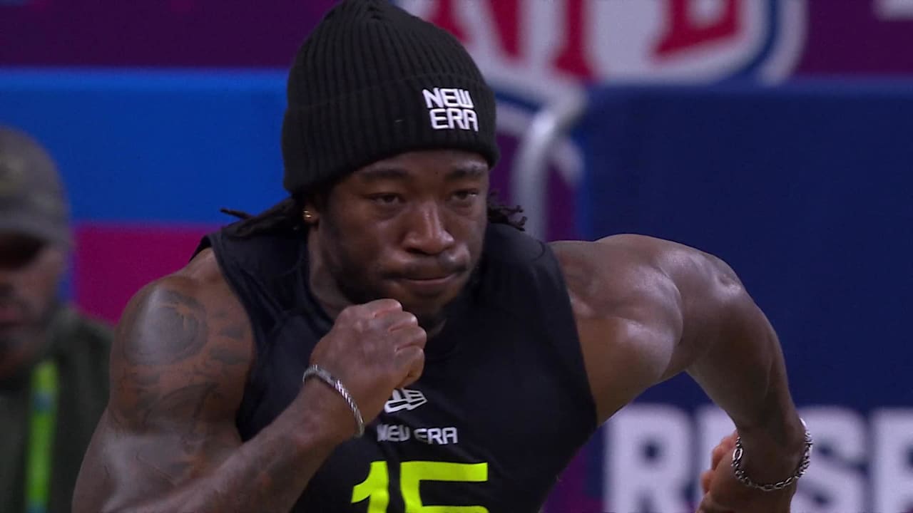 Linebacker Nick Martin runs official 4.53-second 40-yard dash at 2025 ...